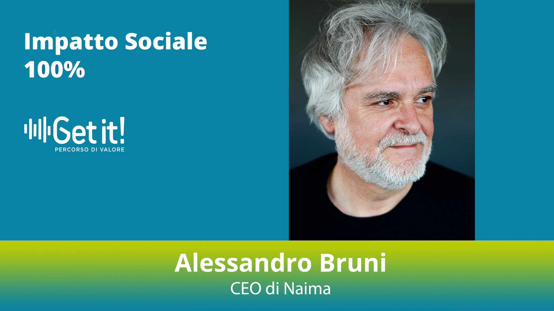 Alessandro Bruni entra nella rete dei mentors di Get it! - Get it!