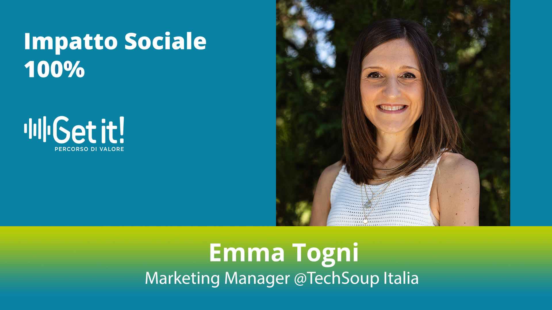 Emma Togni entra nella rete dei mentors di Get it! - Get it!
